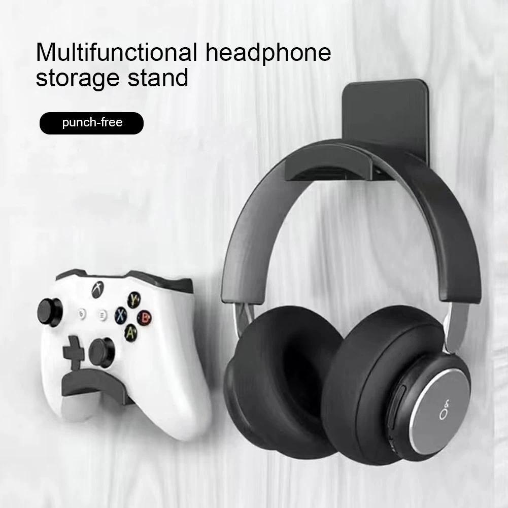 Multi-Functional Headphone Stand Without Punching Holes Computer ...