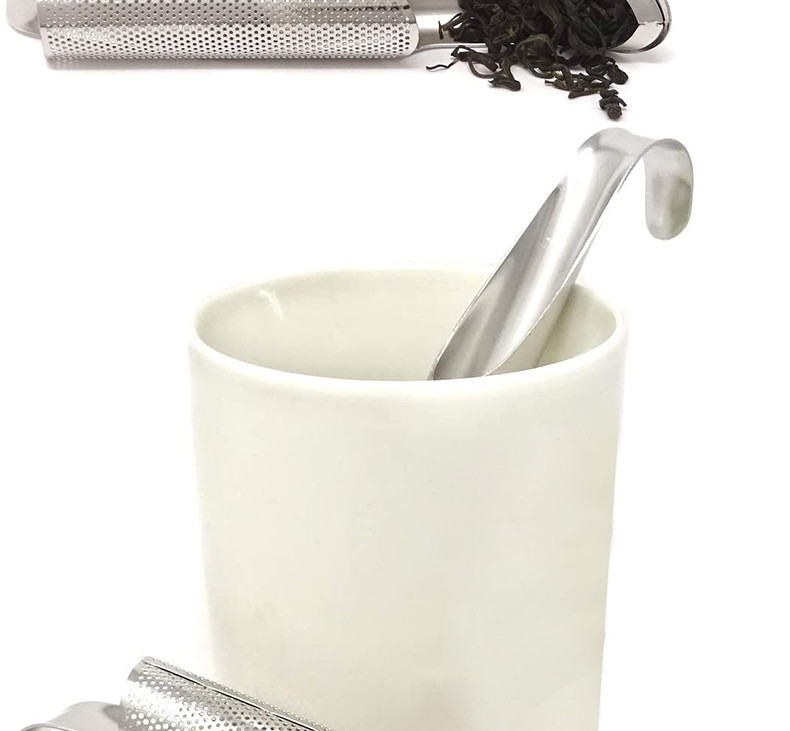 304 Stainless Steel Tea Filter Hanging Pipe Type Tea Strainer Tea ...