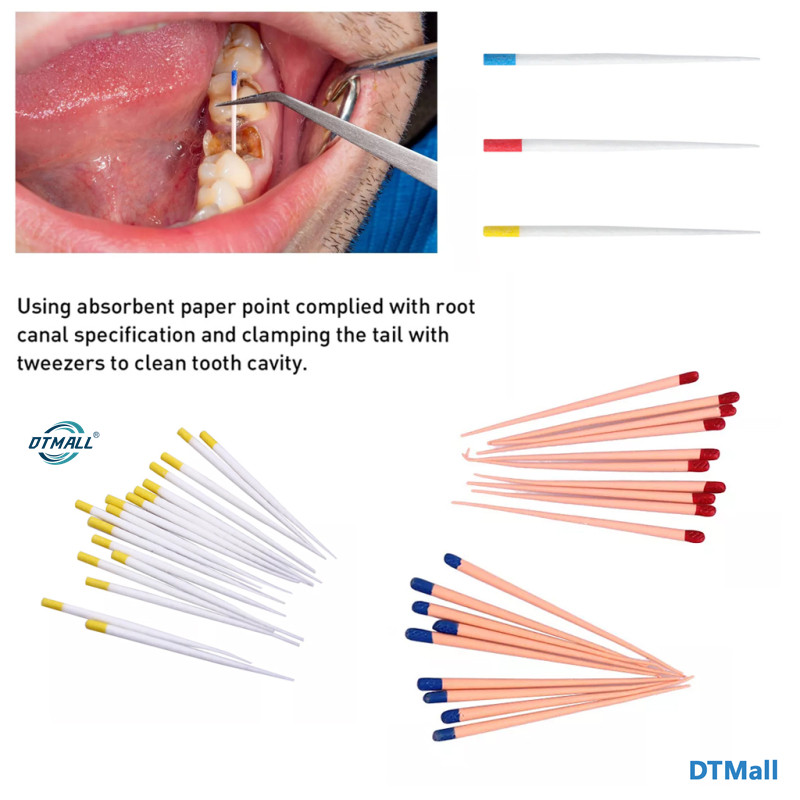 Dental Absorbent Paper Points/Gutta percha points F1-F3 for Protaper ...