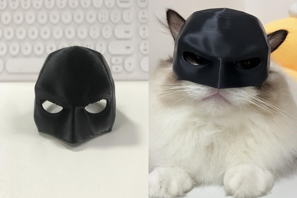 Halloween Cat Costume Accessory Cat Headgear Adorable Cat Face Cushion ...