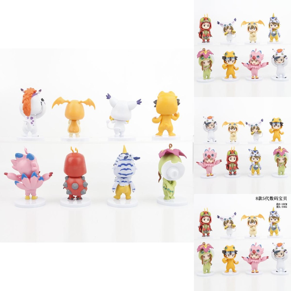 Pvc Adventure Digimon Models Delightful Blind Boxes With Designs 8 ...