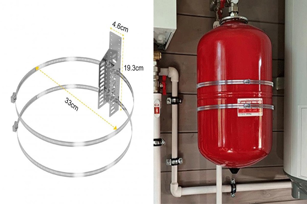 [MOONWHITE] Rust-proof Expansion Tank Bracket Water Tank Bracket ...