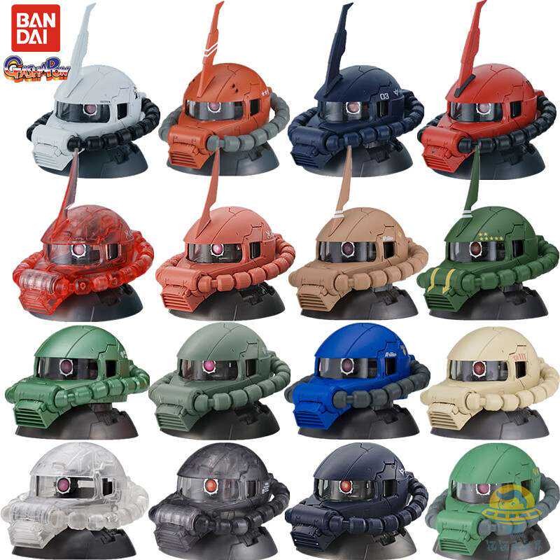 Bandai Gacha Gundam Zaku Avatar ZAKU 249 True Red Lightning White Wolf ...