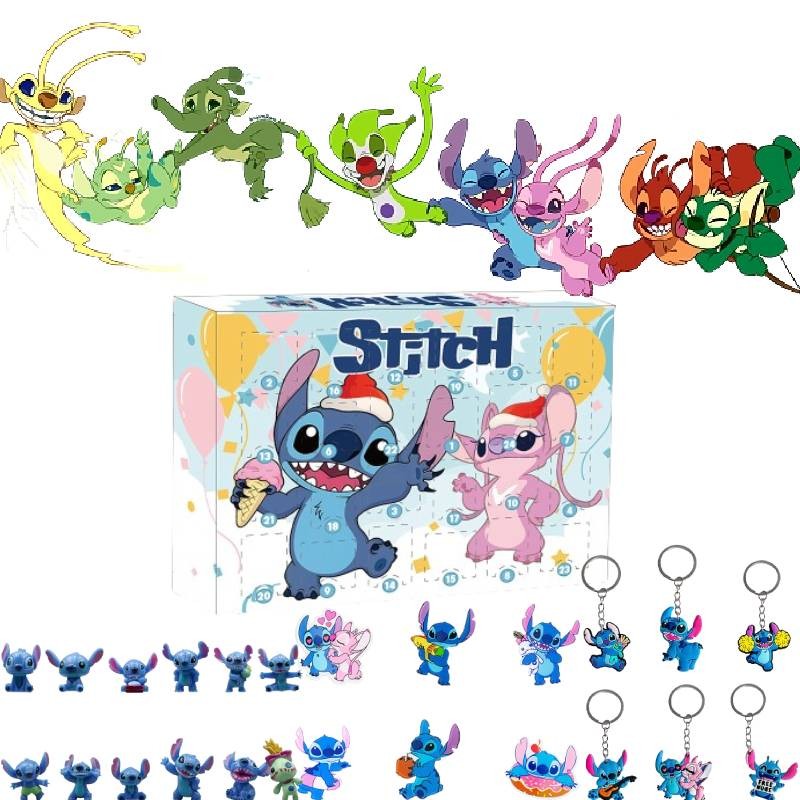 Adorable Christmas Stitch Countdown Advent Calendar Blind Box Toy For ...