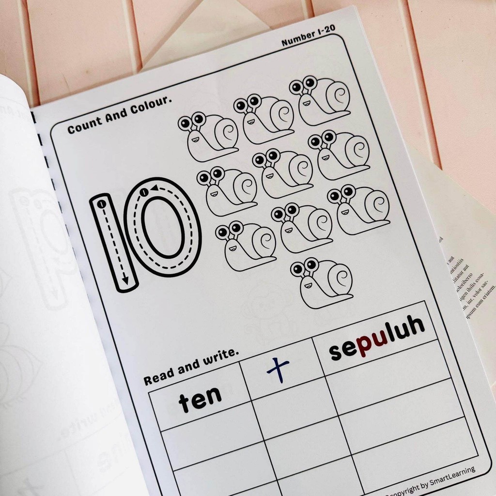 Belajar Kira Nombor & Jadual Darab Latihan | Buku Latihan Buku Tulisan ...