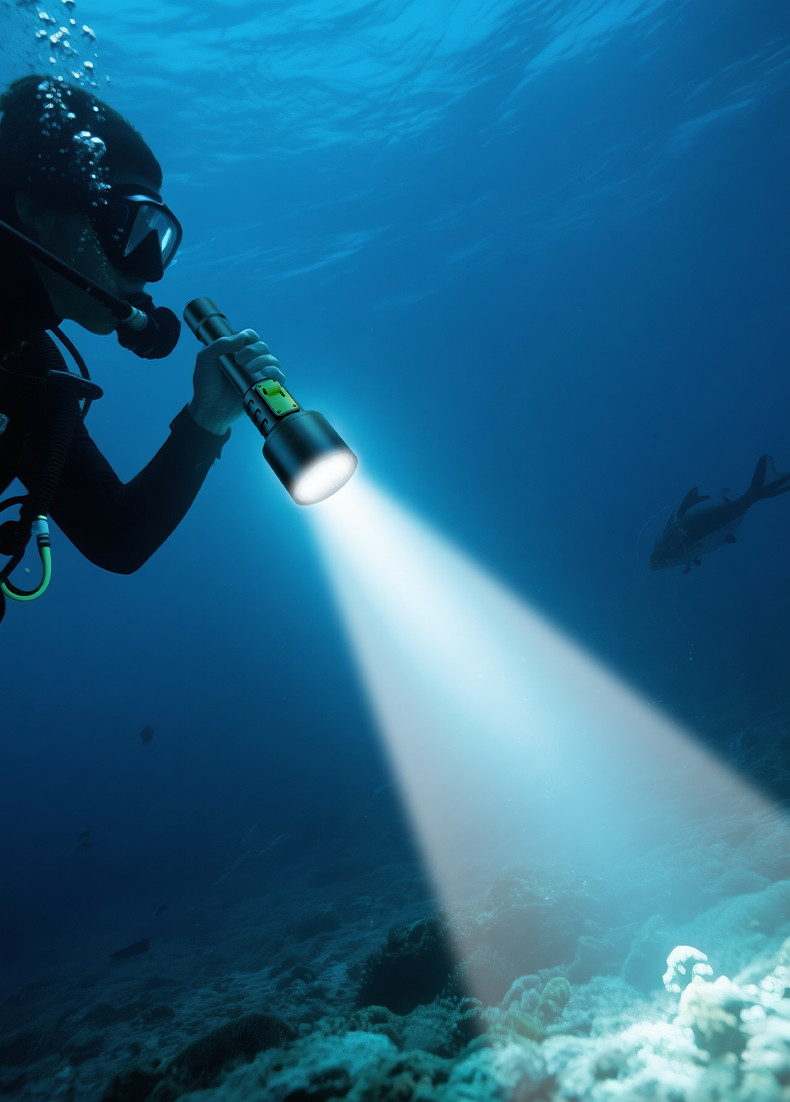 9000LM Upgrade XHP160 Diving Flashlight Powerful Profession Underwater ...