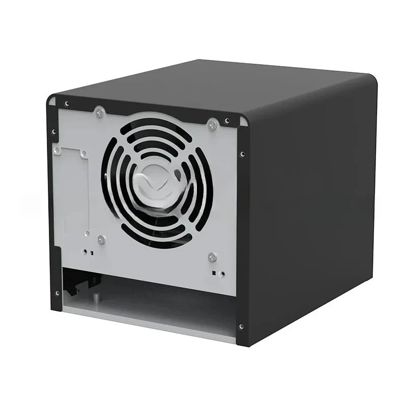 4-Disk NAS Case Home Office File Storage Server Case ITX Hard Disk NAS ...