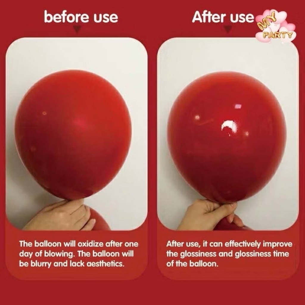Balloon Polish Spray Brightener Anti-Oxidant Party Decoration 气球亮光喷雾 ...