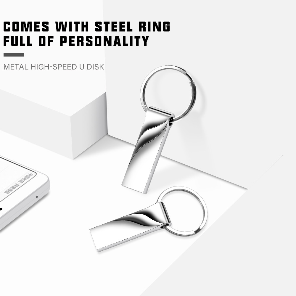 (Free Custom Logo) USB 2.0 Pen Drive Original 64GB Laser Engraving ...