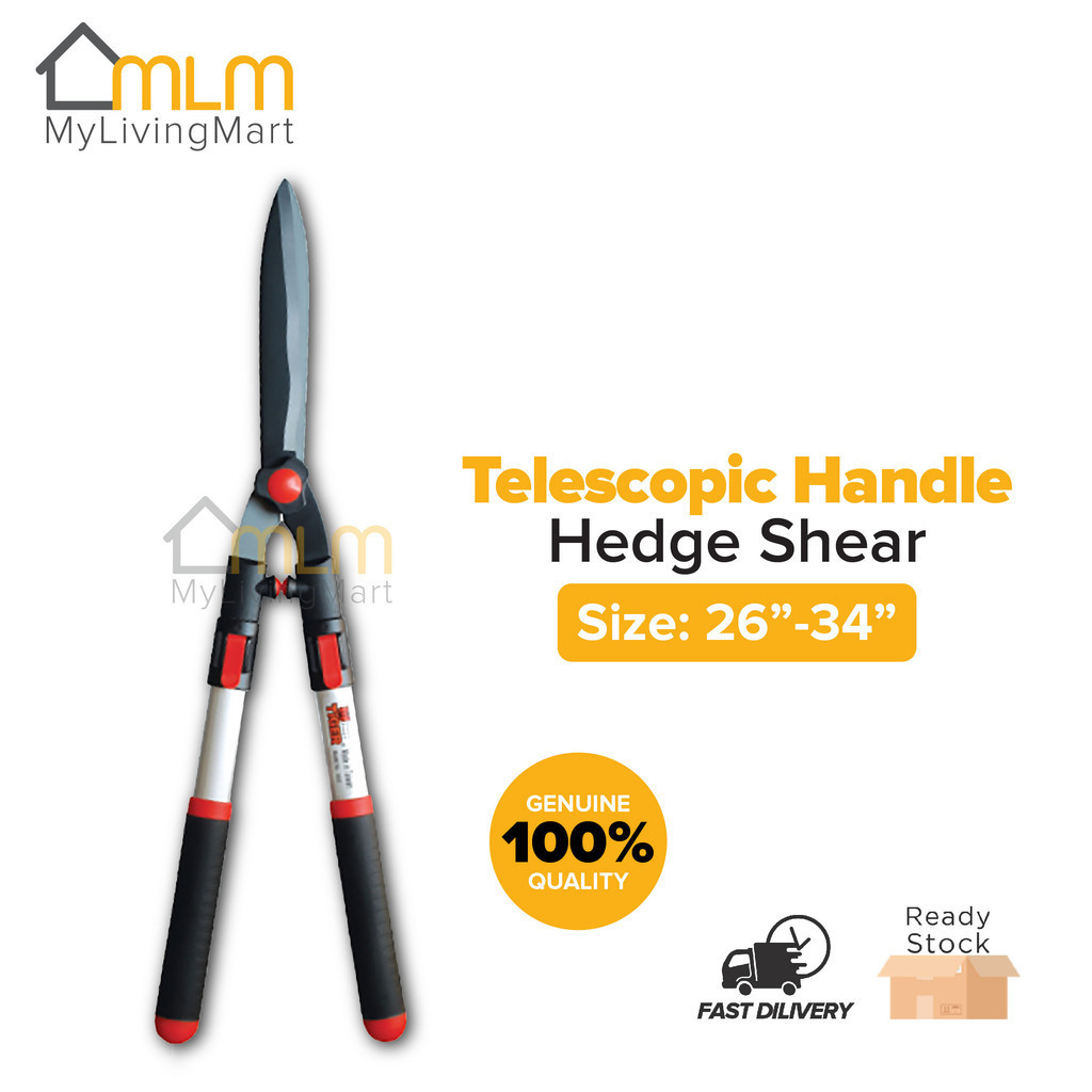 Tiger Aluminium Handle Hedge Shear / Telescopic Handle Hedge Shear ...