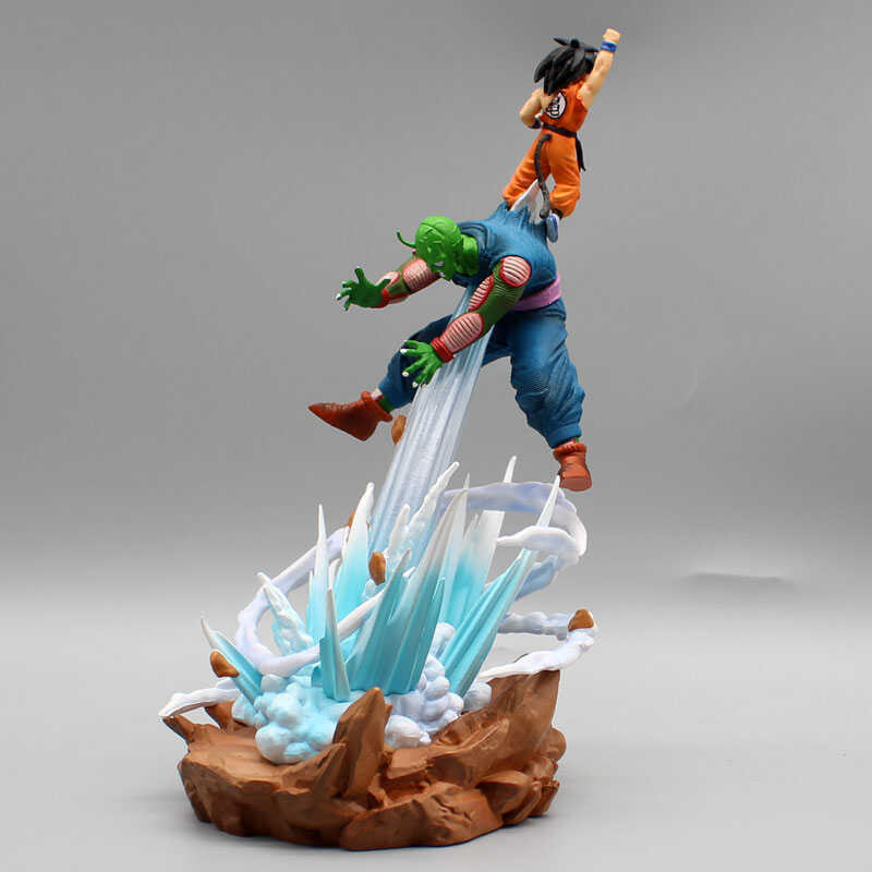 Dragon Ball Z 25cm Son Figures Anime Figure Battle Goku Vs Piccolo Pvc ...