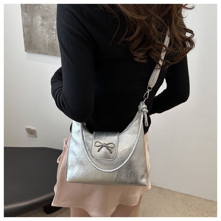 Portable Red Bag Women's New Style Trendy Korean Niche Underarm Bag All ...