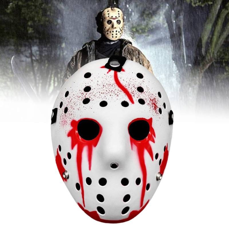 Dripping Blood Jason Mask For Halloween Costume Cosplay Props And ...