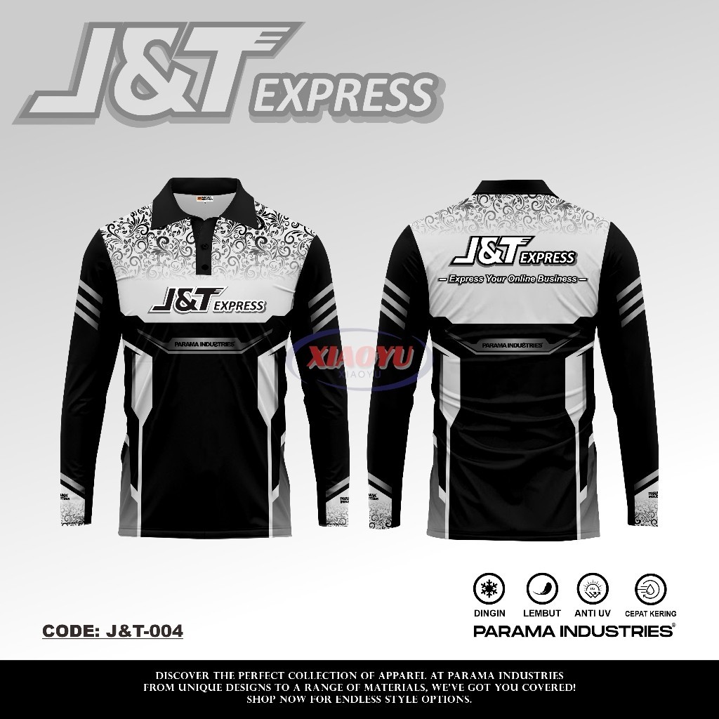 Parama INDUSTRIES || Jnt Express SUPER PREMIUM JERSEY || J&t MONOCHROME ...