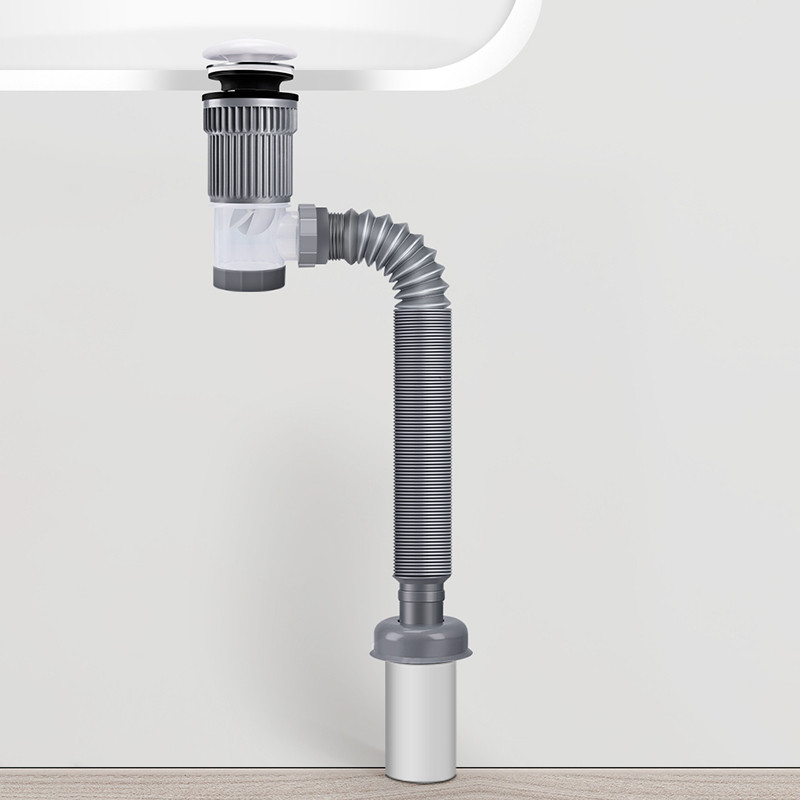 Sink drain Pipe Drainage kitchen Sink sewer suit sewer pipe fittings ...