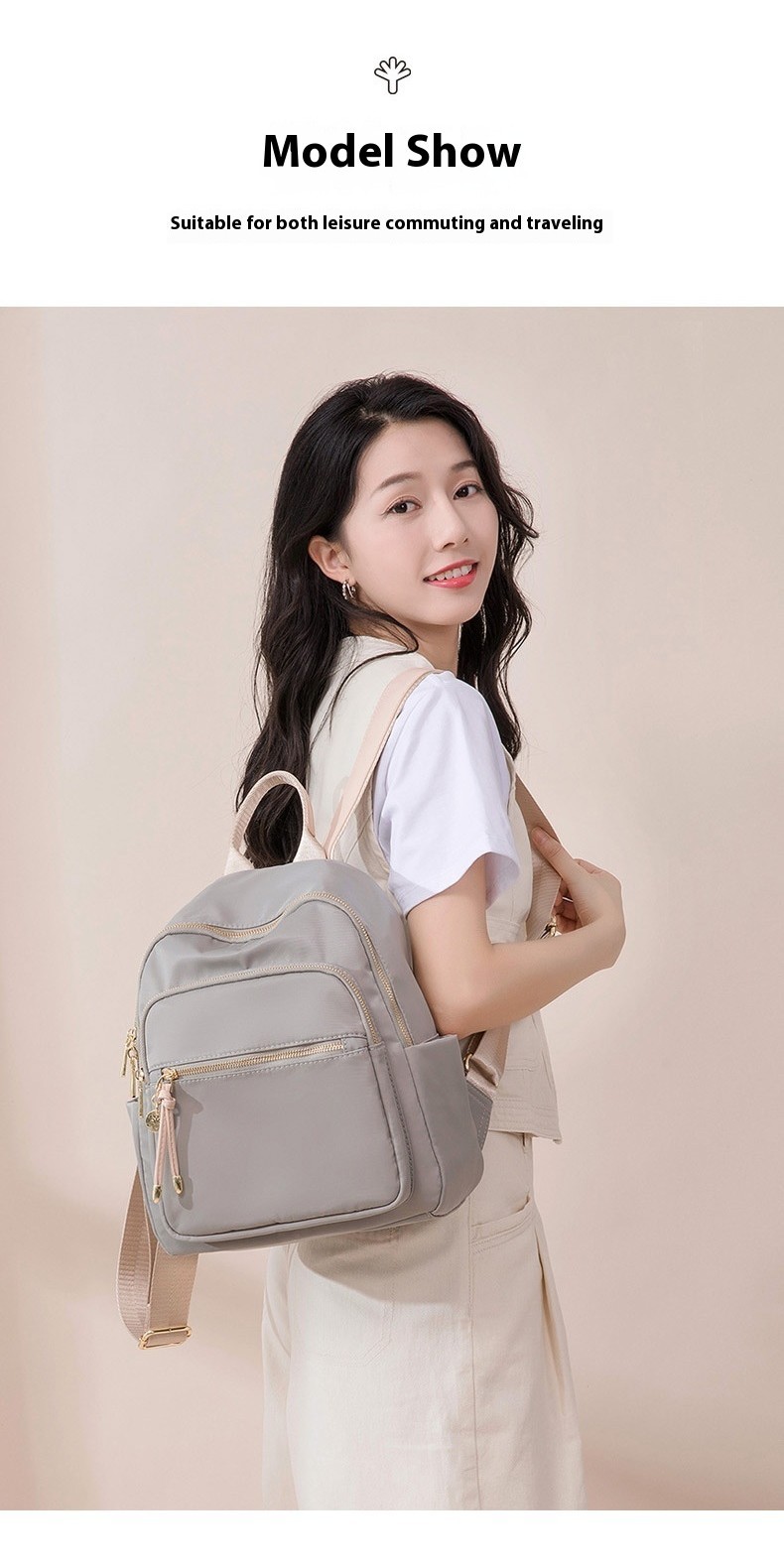 Beg galas mewah baru trend komuter wanita fesyen berkapasiti besar kain ...