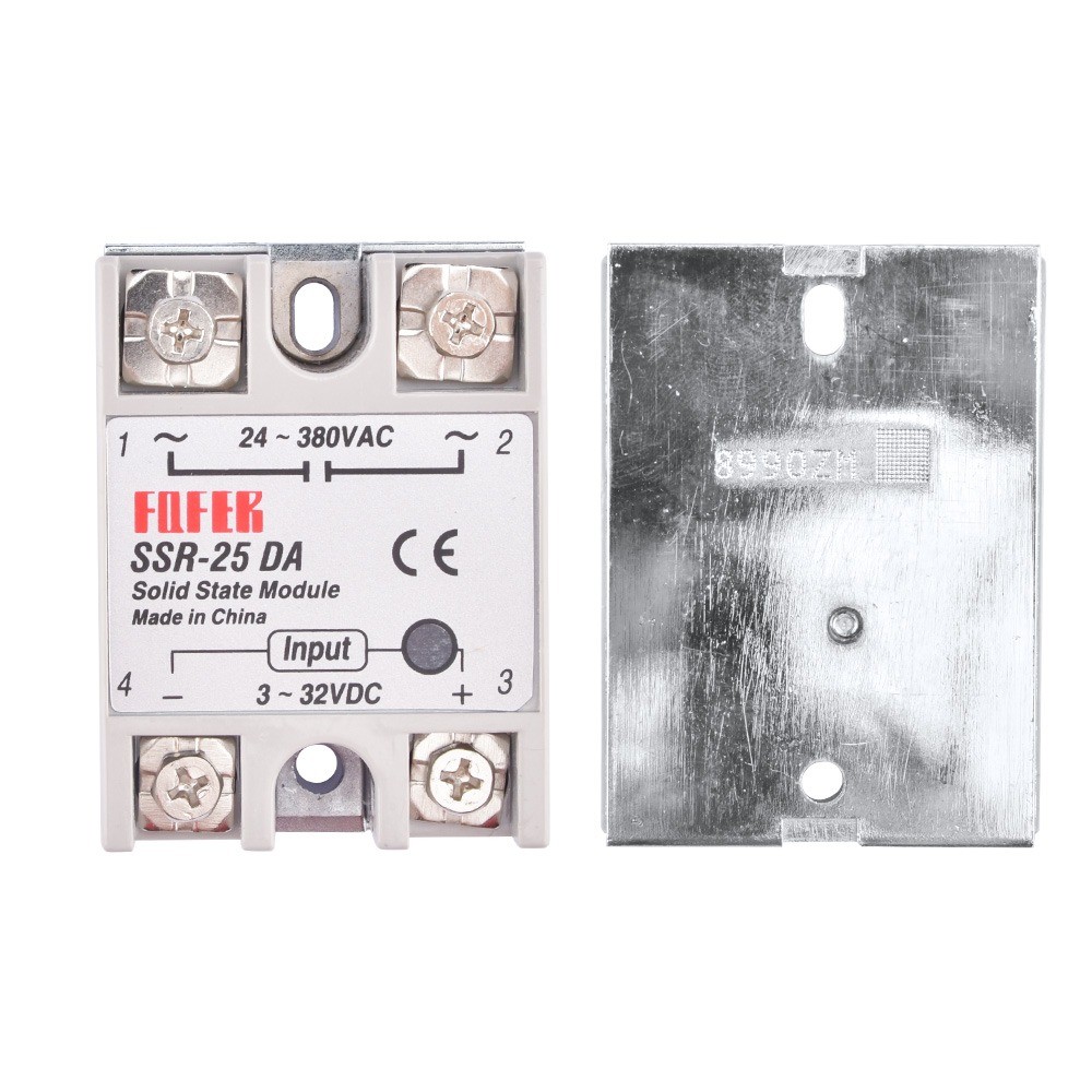 Output 24V-380V 25A SSR-25 DA Solid State Relay | Shopee Malaysia