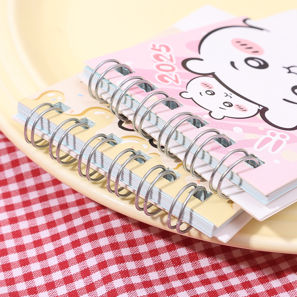 2025 Kawaii Chiikawa Calendar - Mini Cartoon Anime Desktop Calendar ...