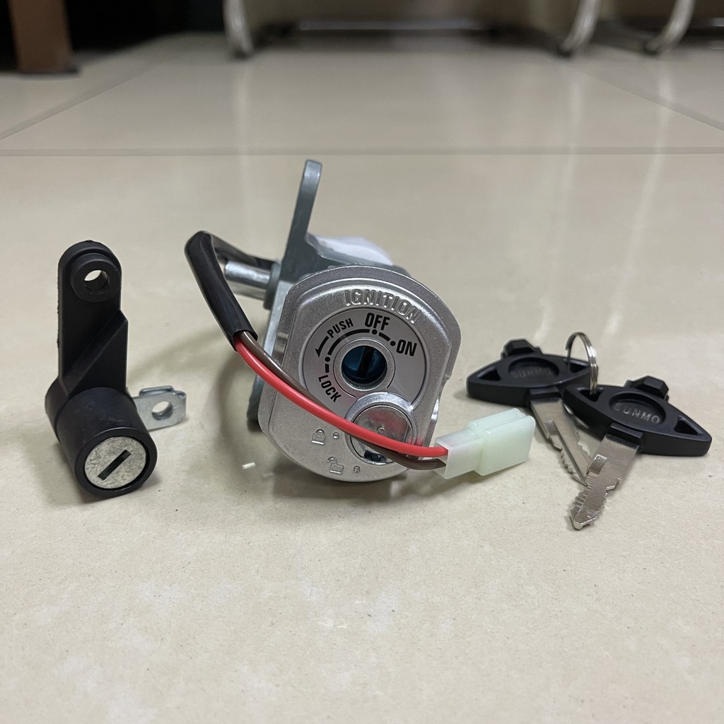 YAMAHA EGOS EGO S EGO-S IGNITION MAIN SWITCH ASSEMBLY COMPLETE SET SUIS ...