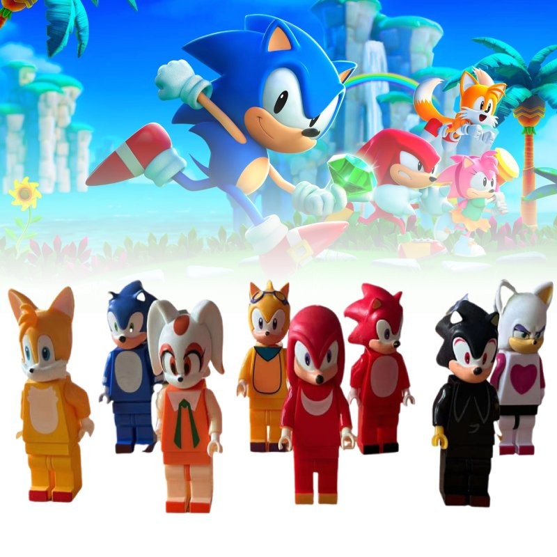 Sonic Pvc Charming And Anime Blind Box Toys For Playtime Fun Creative ...