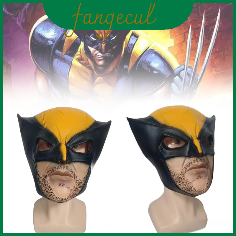 Authentic Marvel Wolverine Mask And Deadpool Mask For Parties Horror ...