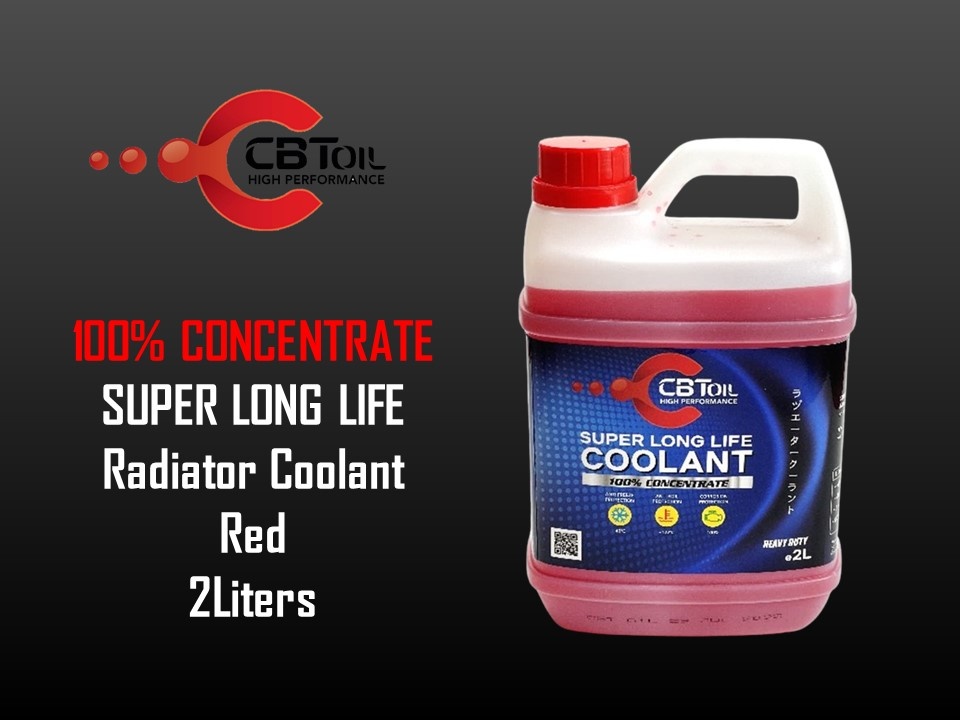 CBT OIL - Red Super Long Life Coolant 2L Japan Quality 100% Concentrate ...