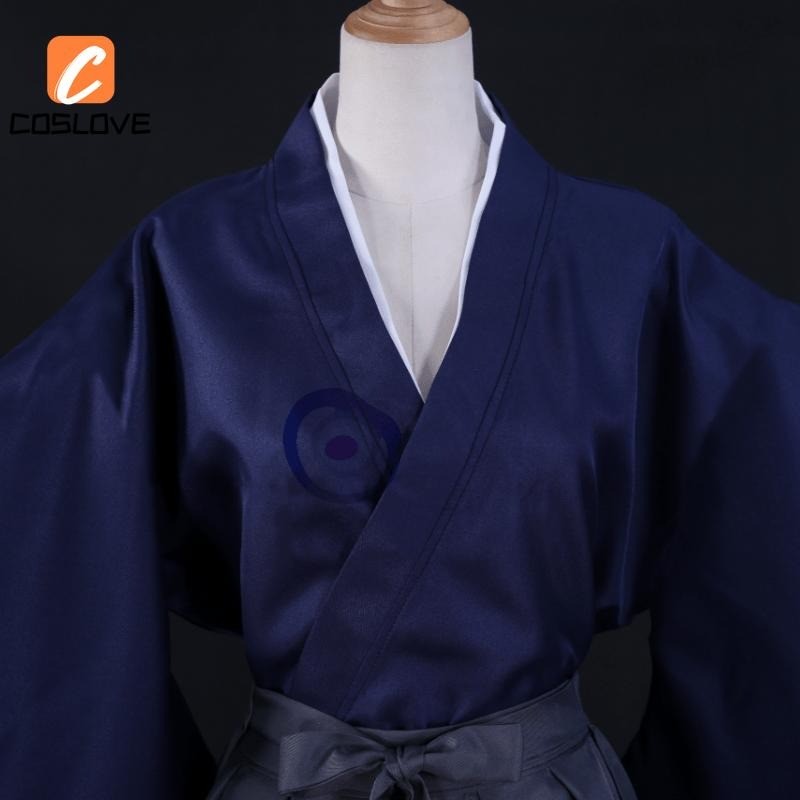 Anime Rurouni Kenshin Himura Kenshin Cosplay Outfit - Women's Kendo ...