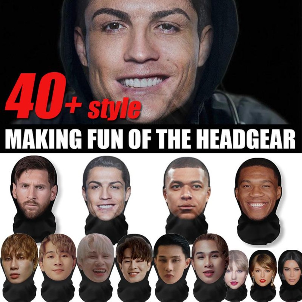 3D Face Mask Balaclava 2025 Halloween Horror Ghost Funny Creative ...