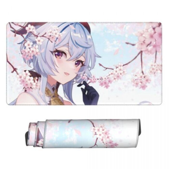 Genshin Impact Ganyu Anime Mousepad Manga Gaming Mouse Pad Gamer Play ...