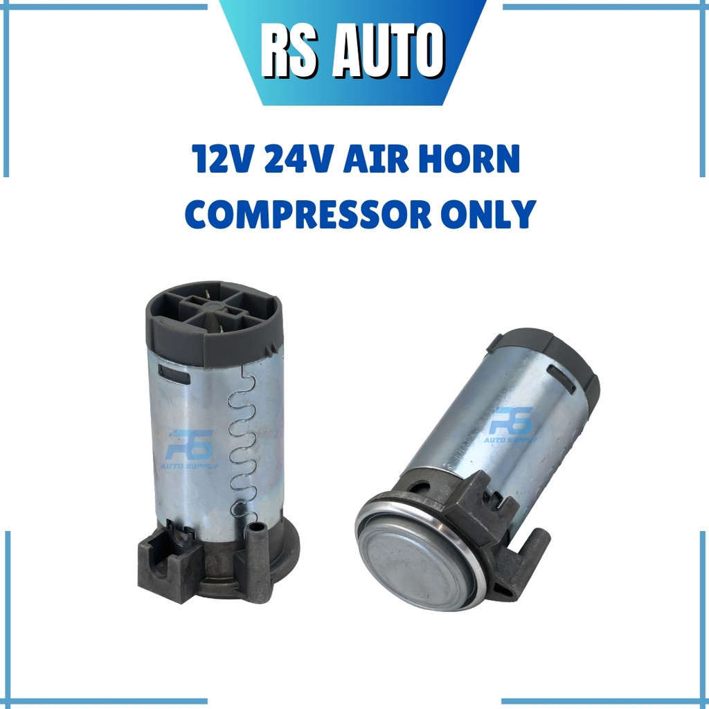 Universal Super Loud Air Horn Compressor for Truck12V or 24V (without ...