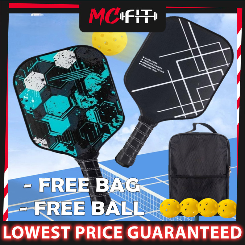 MCFIT Pickleball Paddles Surface USAPA approved Prickle Set with Pickle ...