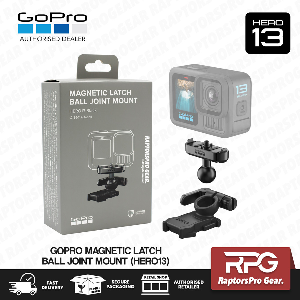 [READY STOCK] - GoPro Magnetic Latch Ball Joint Mount / Latch Mount for ...