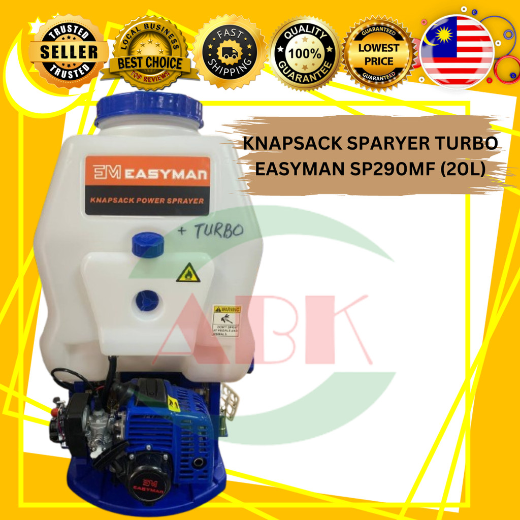 [OFFICIAL SELLER] KNAPSACK SPRAYER PAM RACUN TURBO EASYMAN SP290MF (20L ...