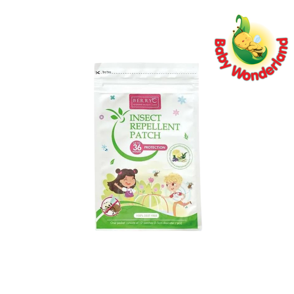 BerryC Insect Repellent Patch (12 patches) | Shopee Malaysia