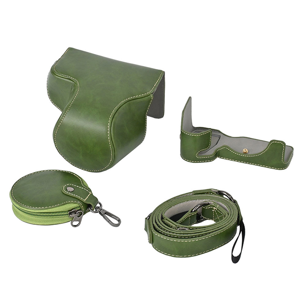 Luxury Version PU Leather Camera Bag Case For Sony A7CII A7C2 Bottom ...