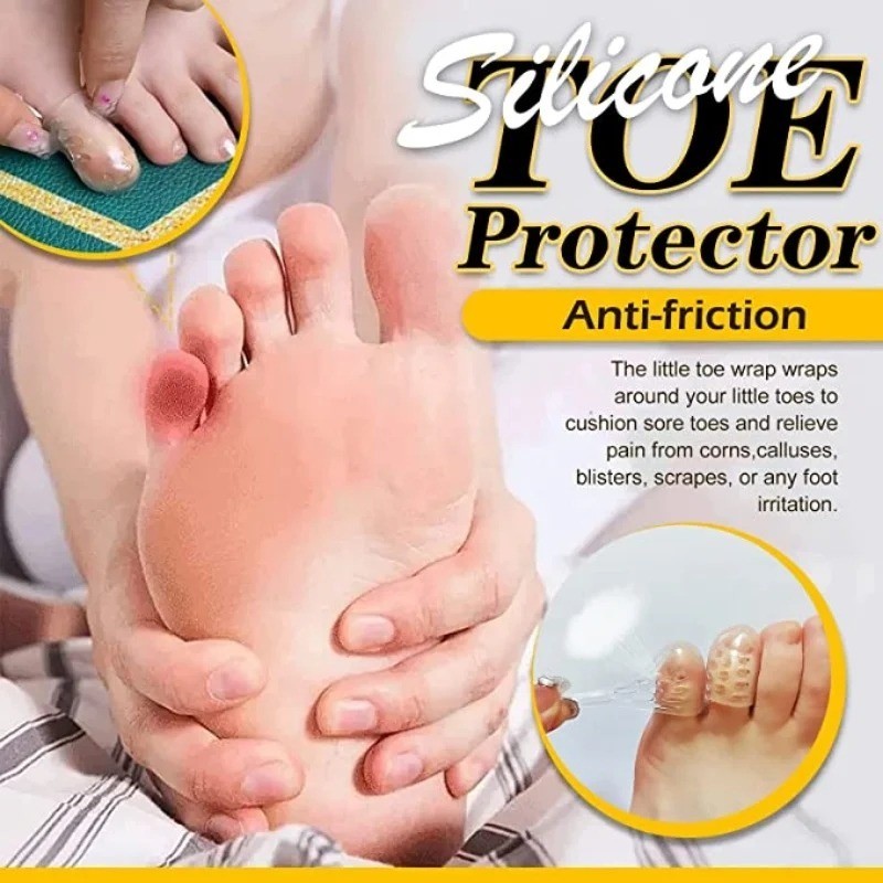 10/20pcs Finger Toe Protector - Pain Relief Preventing Blisters Corns ...