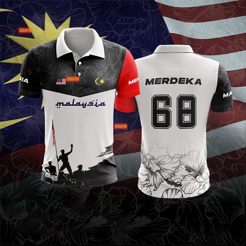 Merdeka 2025 Polo SHIRT MALAYSIA MERDEKA 68 SPECIAL EDITION New ...