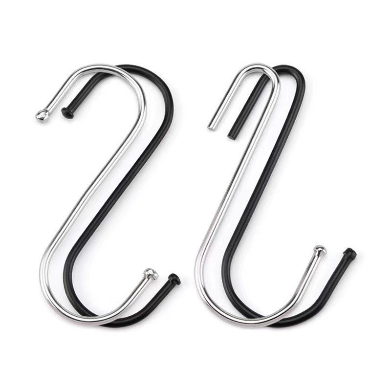 Multi-functional S-shaped Hooks Simple Clothing Hook Kitchen Hook ...