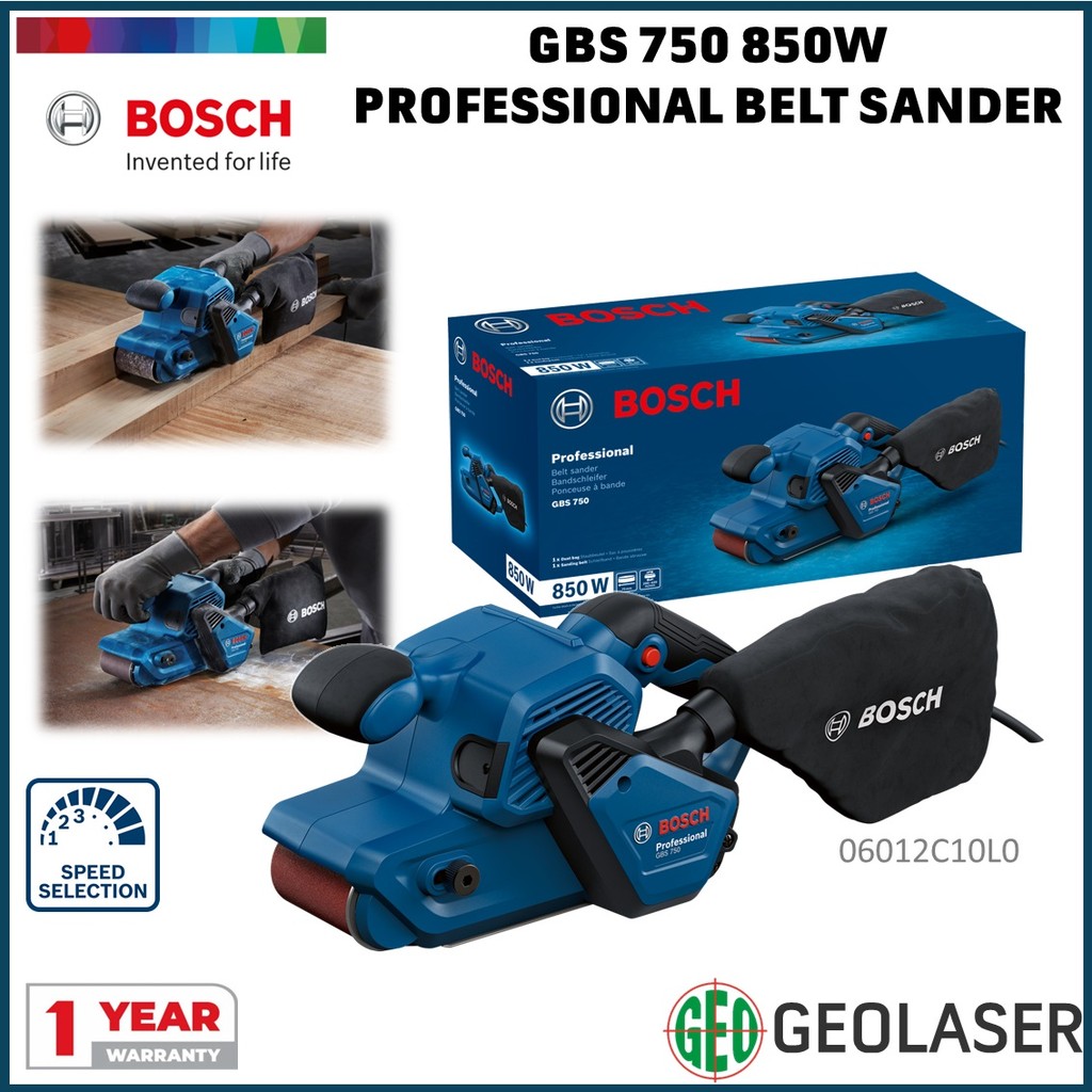 Bosch GBS 750 Professional Belt Sander, 850W | Shopee Malaysia