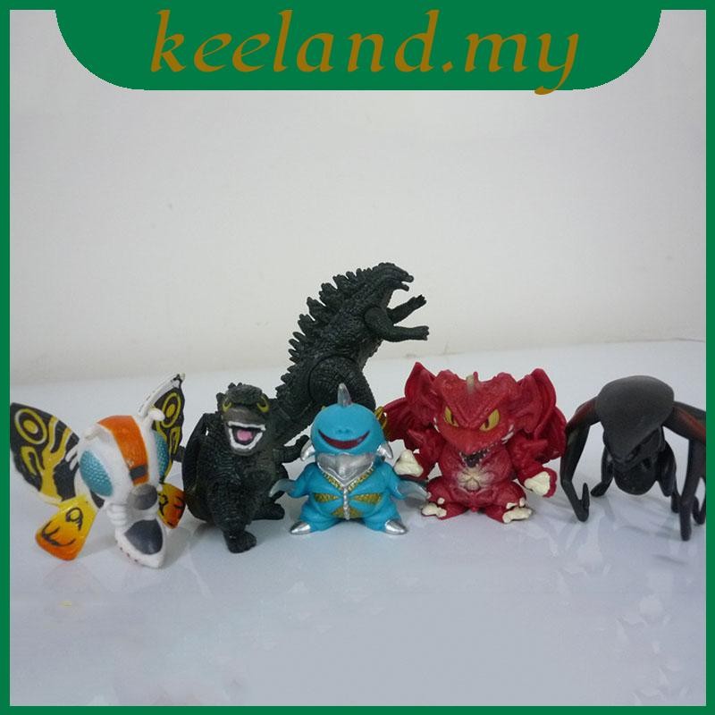 Ideal Gift Godzilla Destoroyah Gigan Muto Mothra Chibi Movie 6 Toy ...