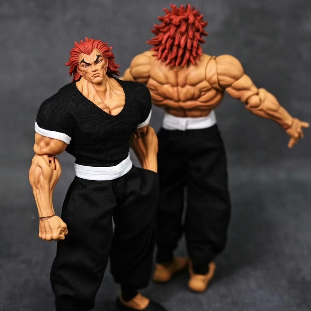 Storm 1/12 Son Of Ogre Baki Hanma Yujiro Four Head Carving Action ...