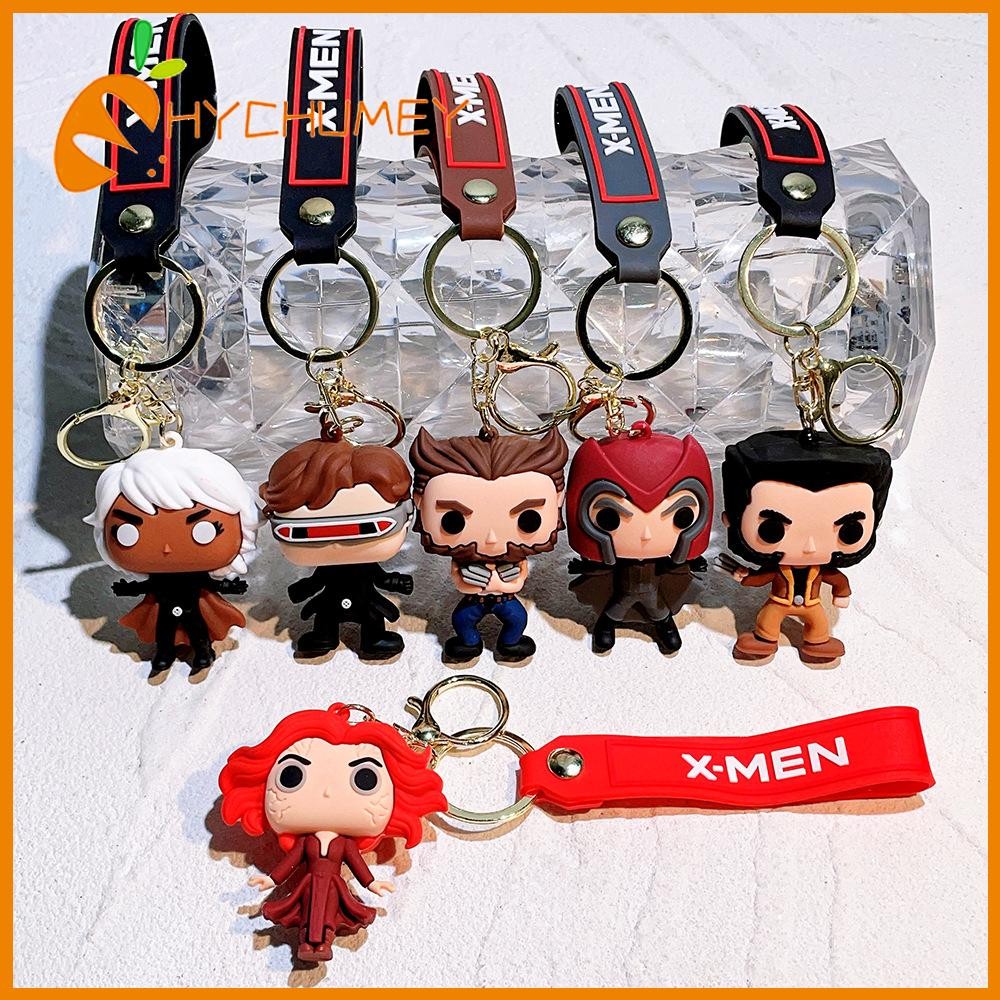 Colorful X-men Keychain Fun Wolverine And Deadpool Key For Birthdays ...