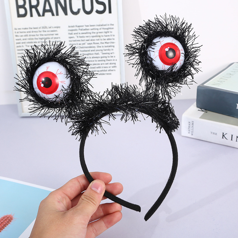 New Halloween Funny Eyeball Headband Party Prom Dress Up Props Horror ...