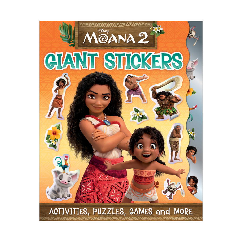 Disney Moana 2 Giant Stickers Book With Fun Activities Puzzles & Games ...