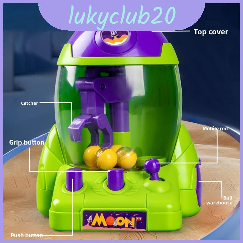 Rocket Space Claw Machine Toy With Colorful Design Indoor For Play ...