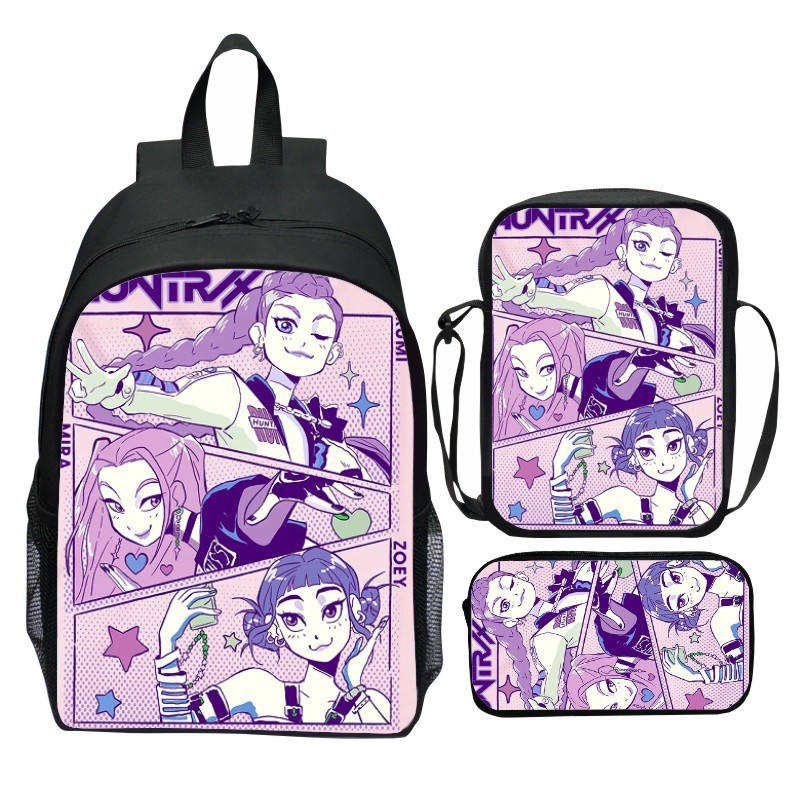 3in1 New Product Printing Kpop Demon Hunters Huntrix Three Piece ...