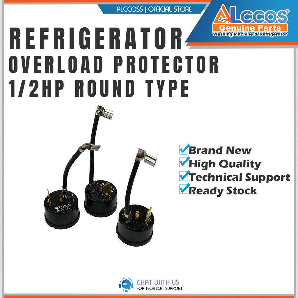 FRIDGE OVERLOAD REFRIGERATOR FREEZER COMPRESSOR PROTECTOR ROUND TYPE 1 ...