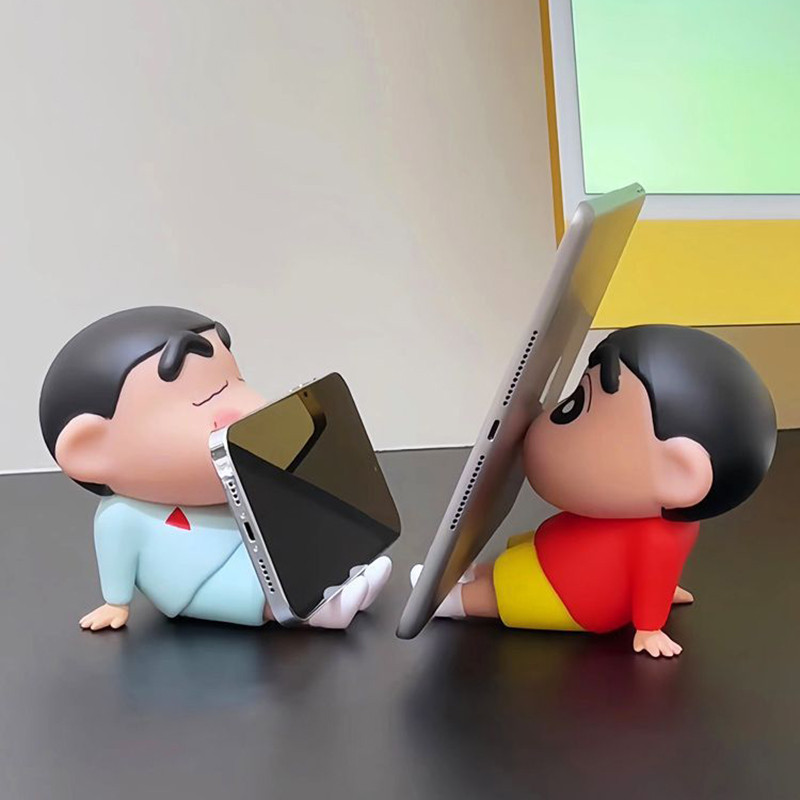 Ins Crayon Shin-Chan Phone Holder Cute Shin Chan Mobile Phone Stand ...