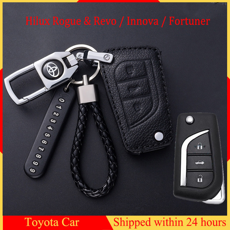 Toyota Hilux Rogue & Revo Innova Fortuner Key Cover Car Case | Shopee ...