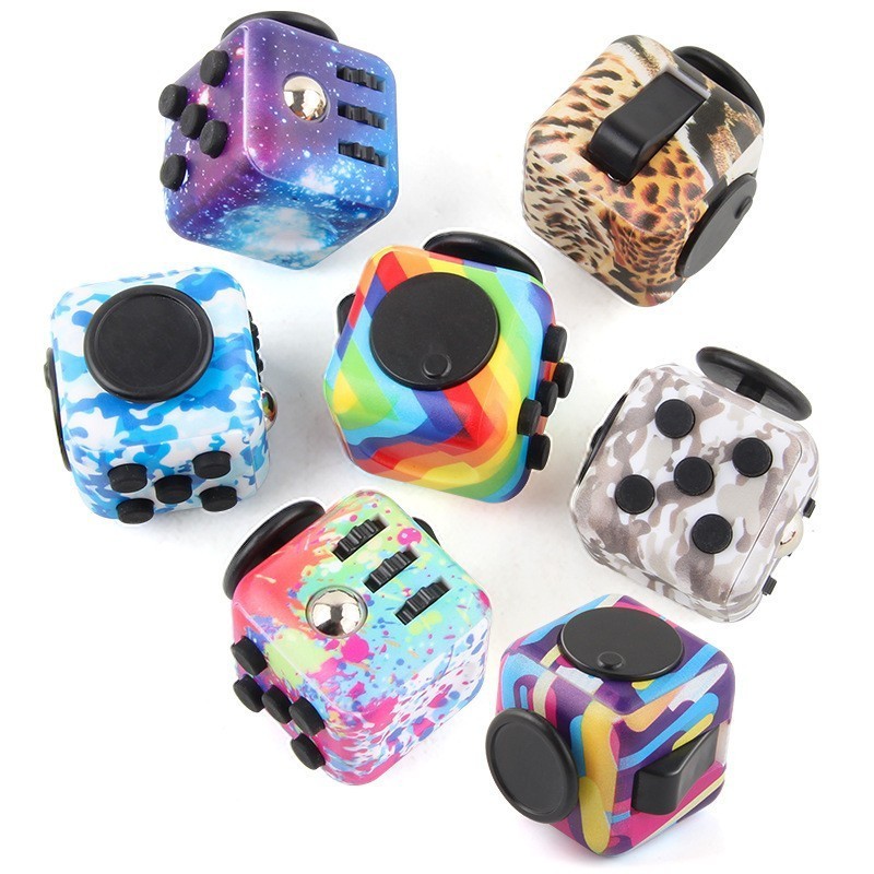 Stress relief dice fingertip magic cube finger dice, anti-anxiety ...